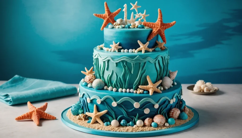 Plongée gourmande : réalisez un gâteau mer en famille